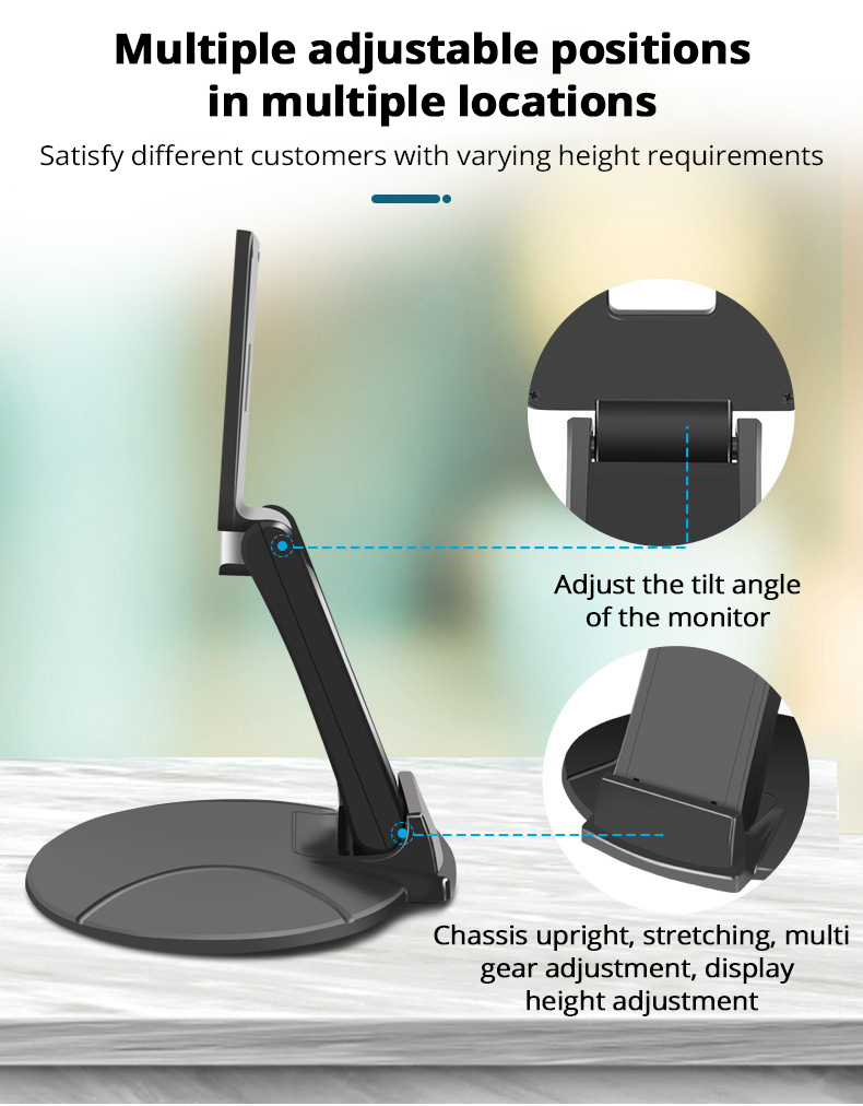 Universal Computer Base Bracket 14-27 inch Monitor Foldable and ...