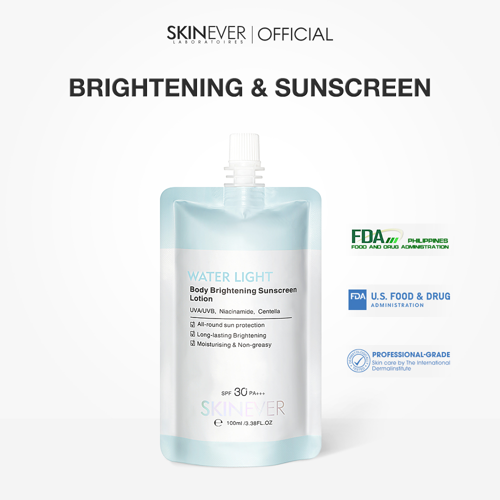 （BUY 1 TAKE 1）SKINEVER Water Light Body brightening Sunscreen Lotion ...
