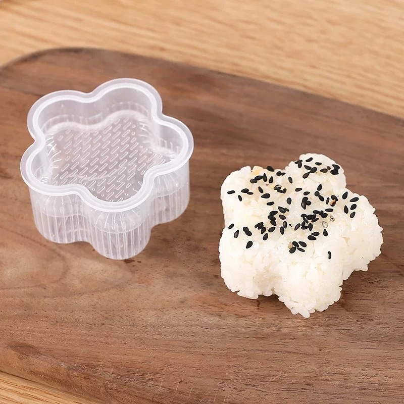 Creative Cartoon DIY Rice Molder Onigiri Sushi Press Bear Heart Floral ...