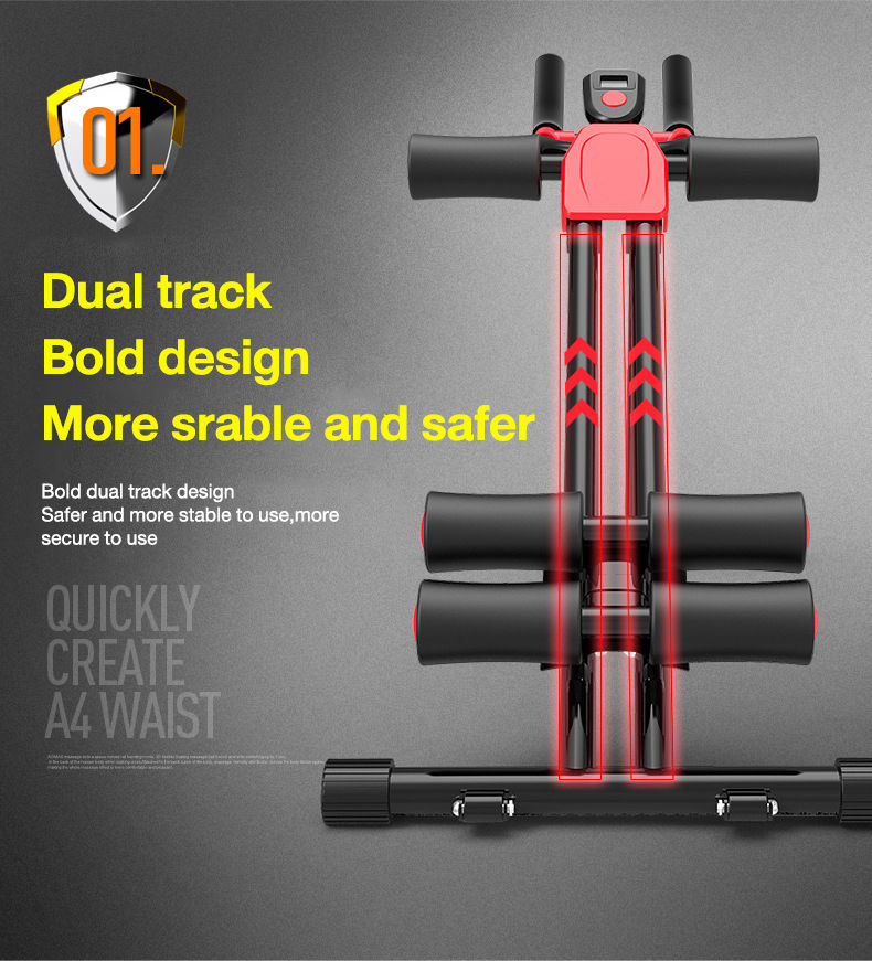 Abdominal abdomen thin waist machine lazy sports folding fitness ...