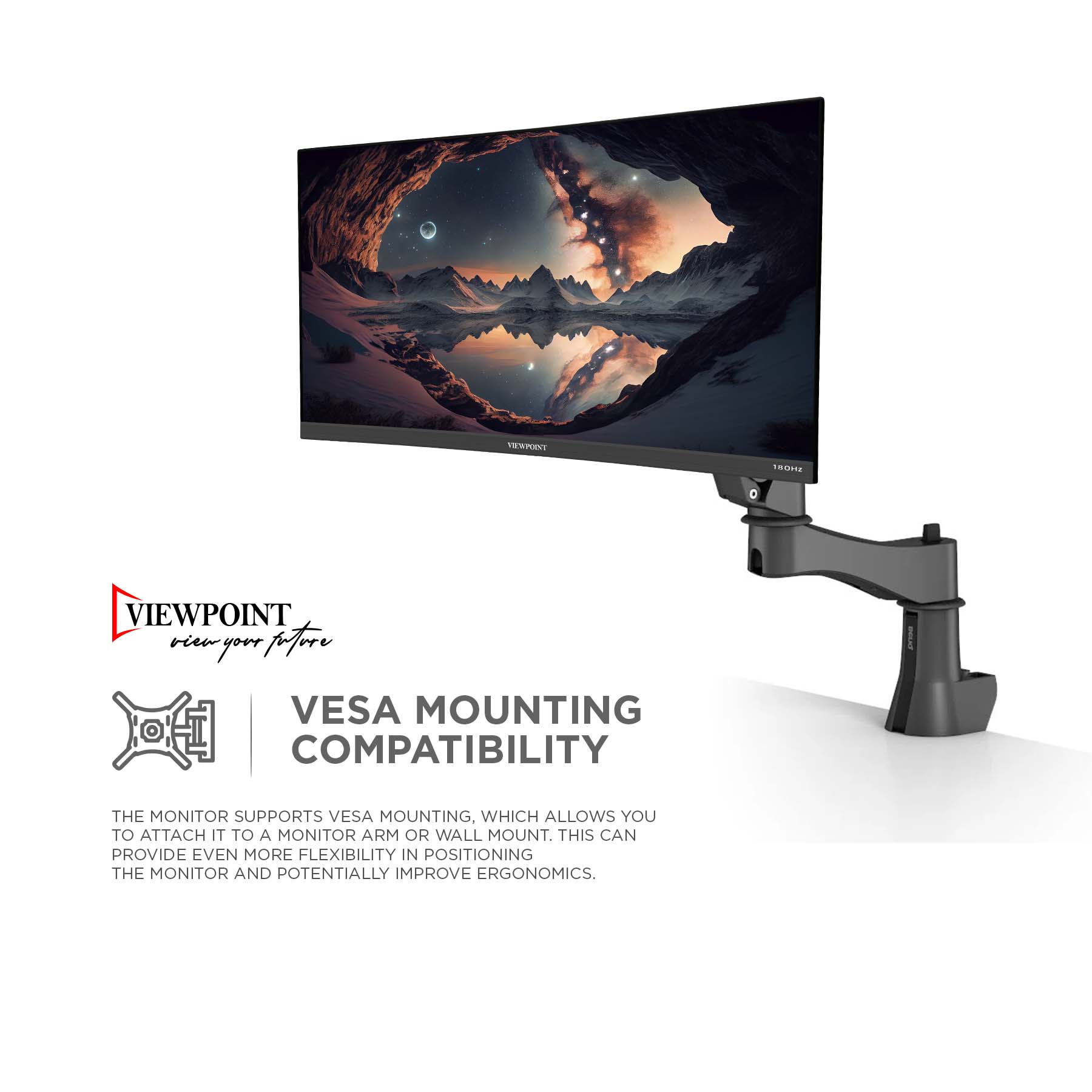 Monitor Viewpoint 27 inch 165hz Semi Curve | Shopee Philippines