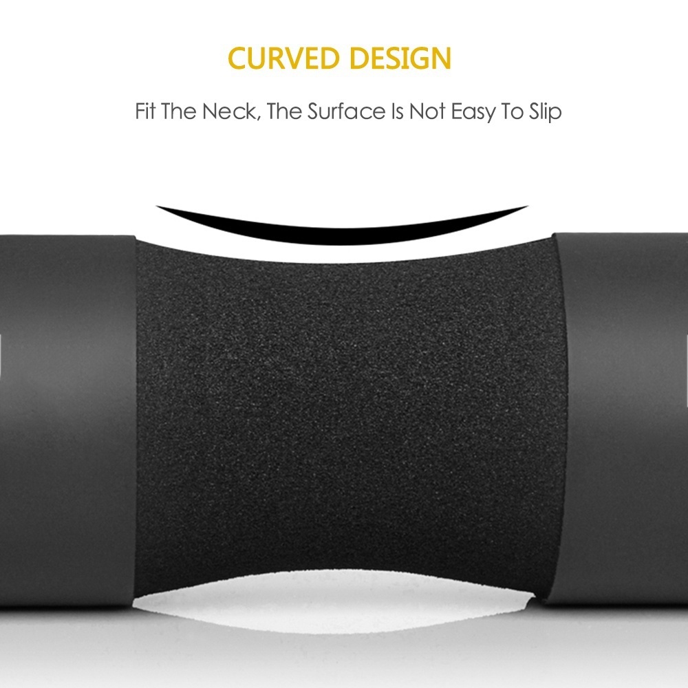 Barbell Pad Foam Sponge Padded Cover Gym WeightLifting Shoulder Back ...