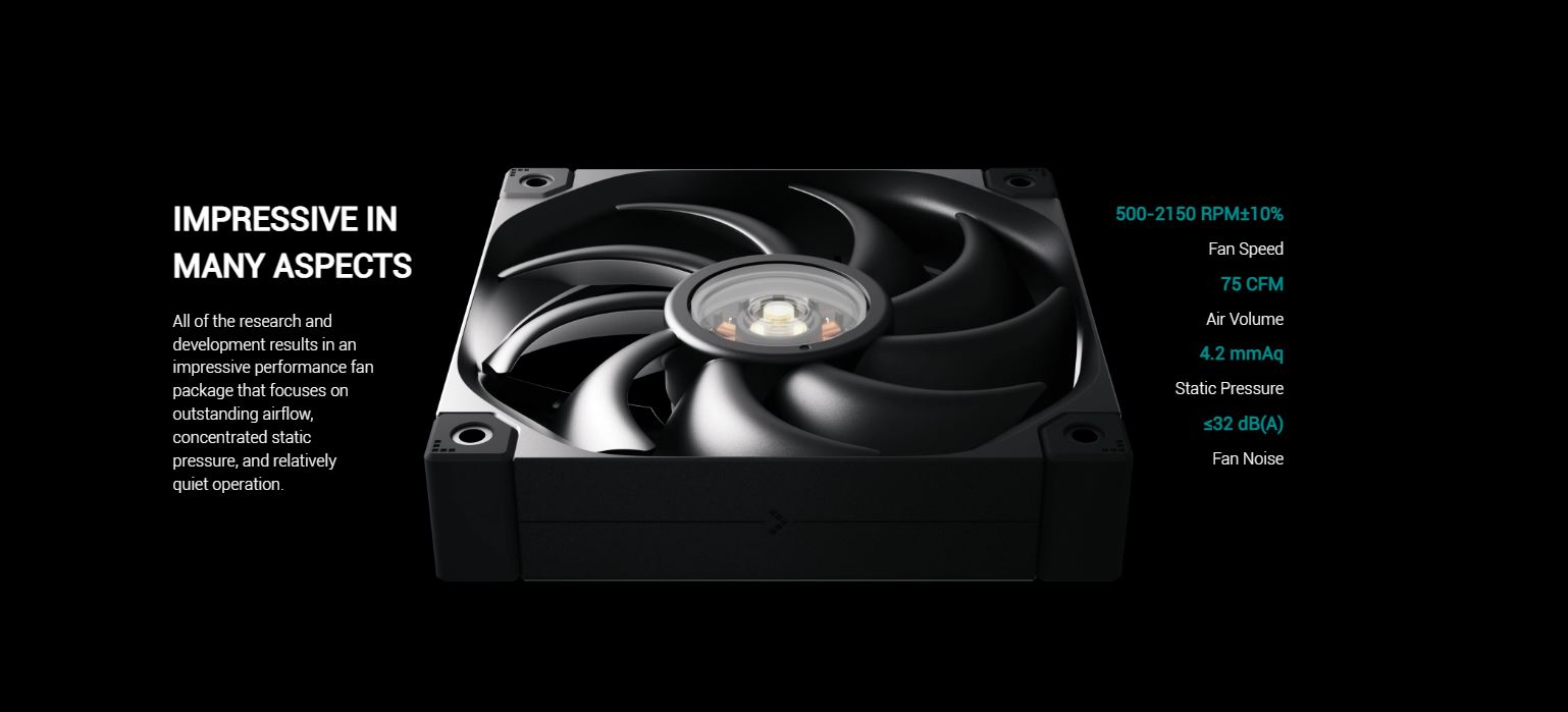 Itw | Deepcool PC Fan FT12 Powerful Quiet and Durable Fluid Dynamic ...