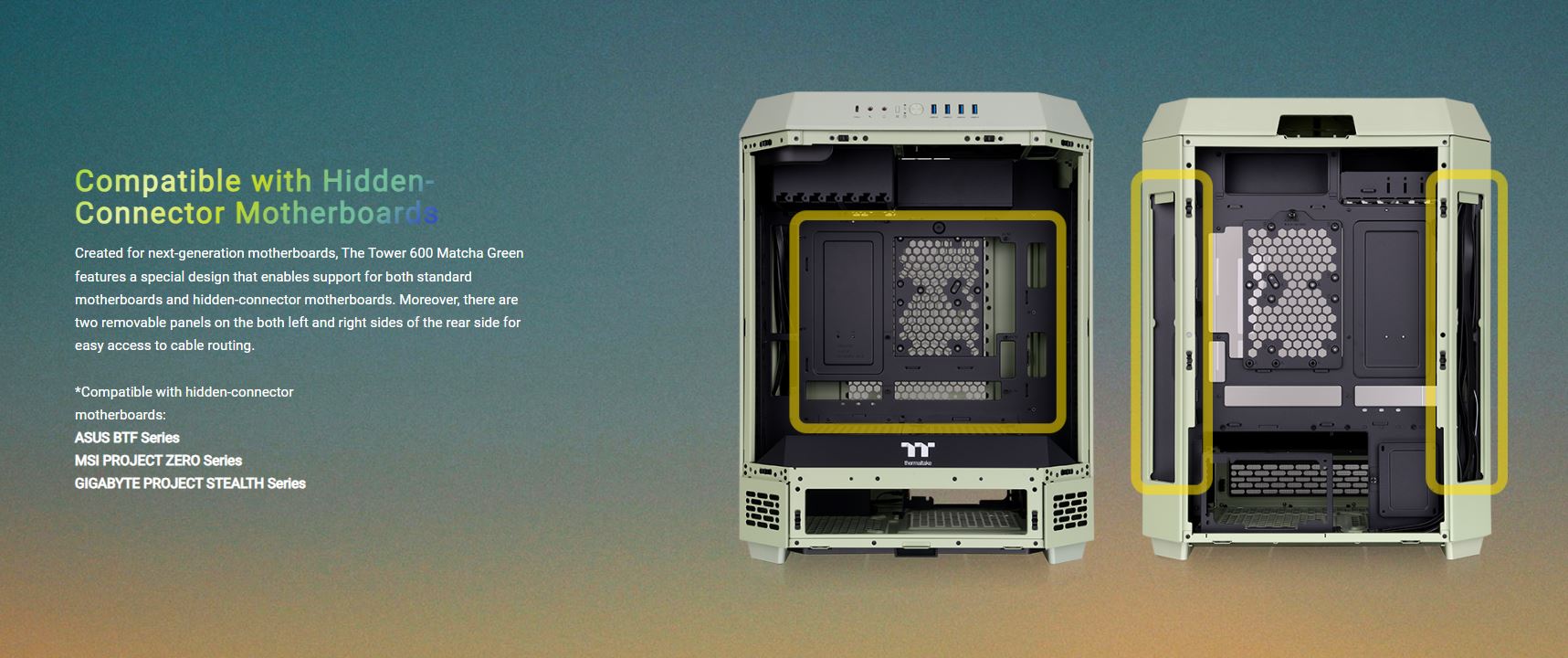 Thermaltake Computer PC Case The Tower 600 Mid Tower (Black|Snow ...