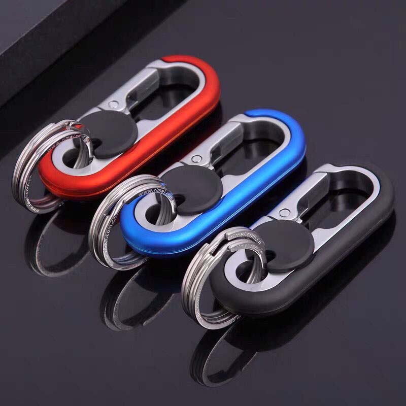 High-end Keychain Creative Buckle Key Ring Outdoor Car Keychain ...
