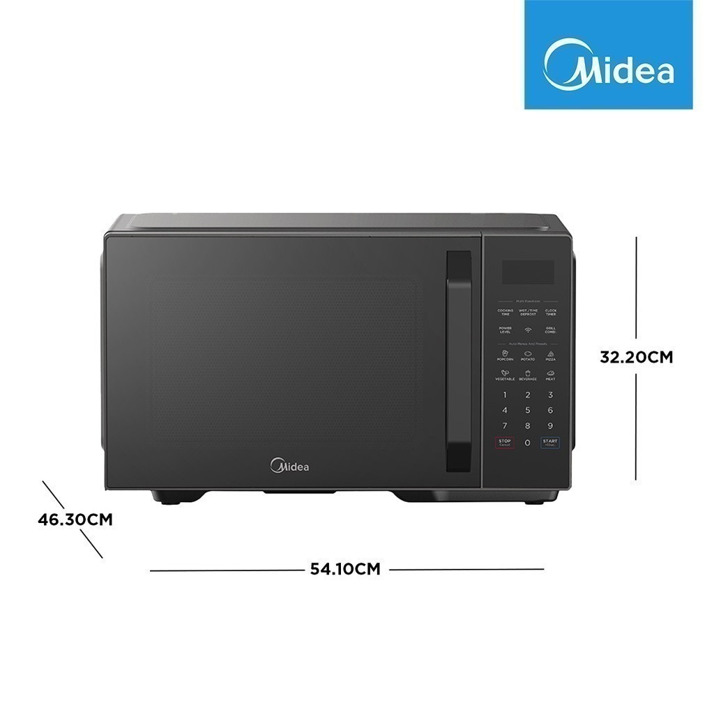 Midea 30L Inverter Quattro Series Digital Microwave Oven with Wi-Fi ...