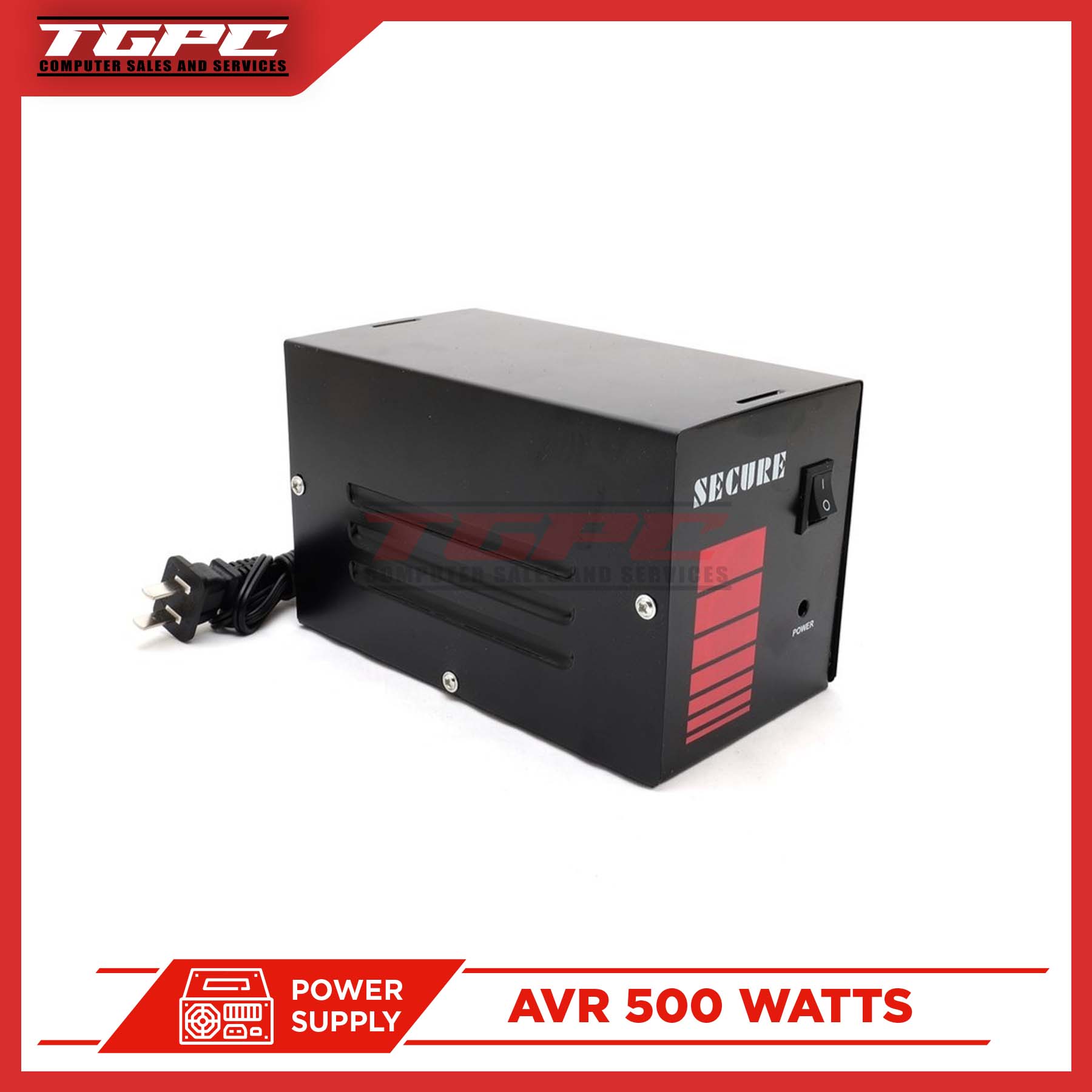 SECURE AVR 500 Watts AVR (automatic voltage regulator) 220v | Shopee ...