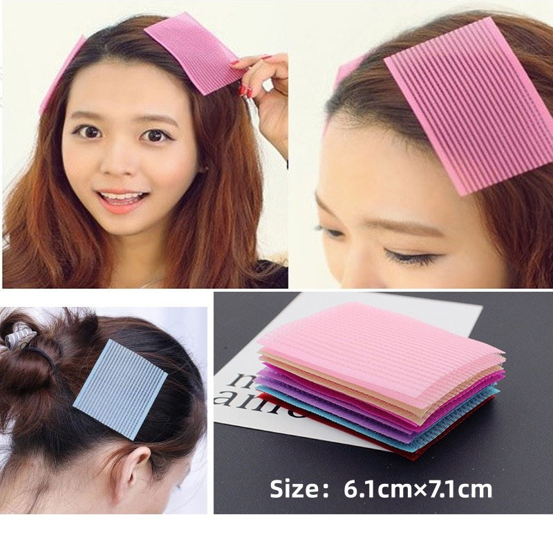 10pcs/Pack Bangs Stickers Magic Paste Posts Hair Sticker Clip Magic ...