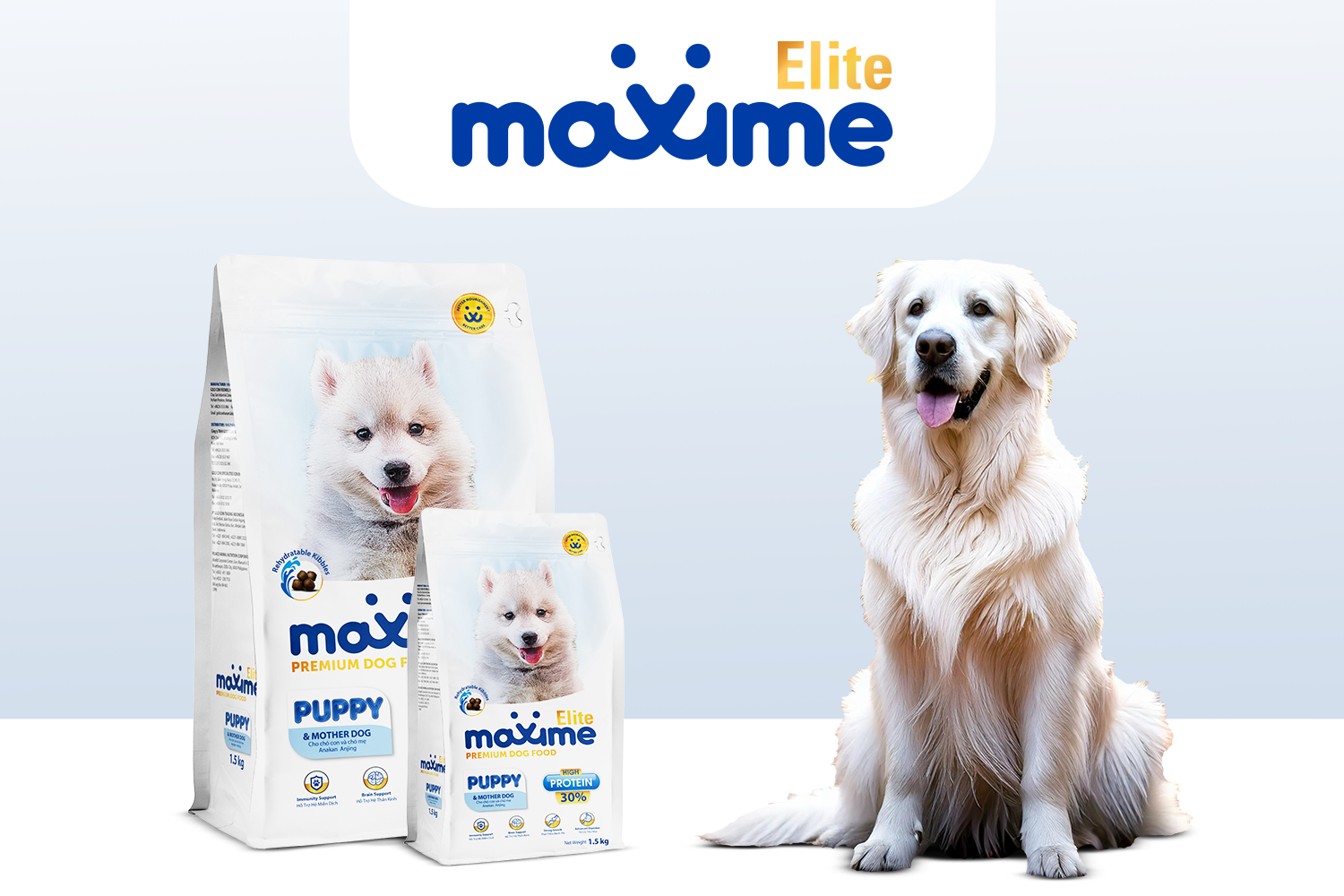 [SENSITIVE DOGS] Maxime Elite Puppy and Mother Dog High Protein 1.5kg | Shopee Philippines