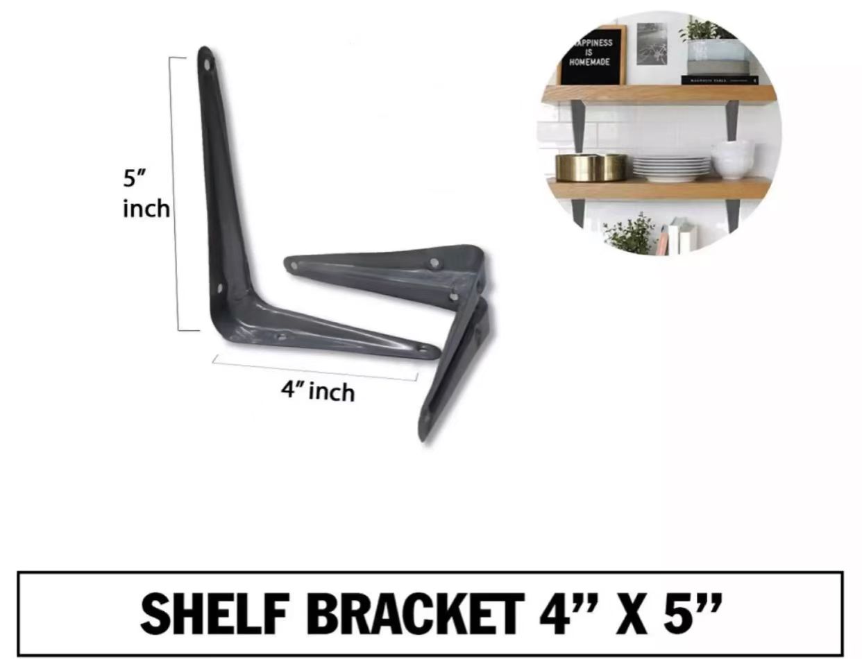 24pcs Shelf Bracket For Wall Heavy Duty Elbow Bracket Altar Shelves ...