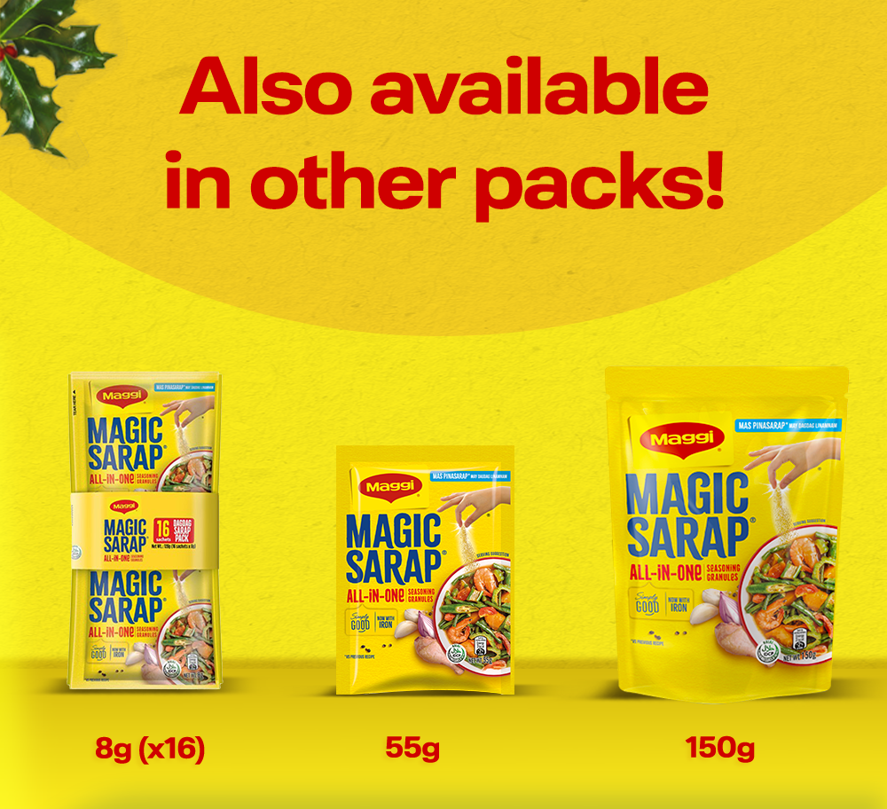 Maggi Magic Sarap All-In-One Seasoning Granules 150g - Pack of 4 ...