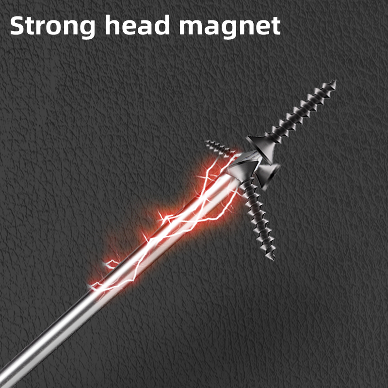 Deli Tools Screwdriver Magnetic Pull Rod Cross Screw Driver Philip 75mm ...