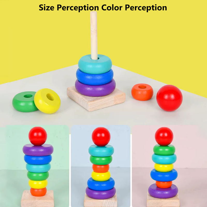 7 in 1 Wooden Educational Toy Gift Set Shape Sorter Toys For Kids ...