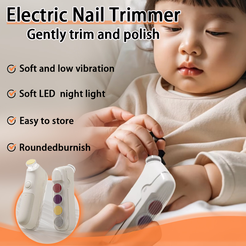 Einmilk Baby Multifunctional Electric Nail Trimmer Set Newborn Electric ...