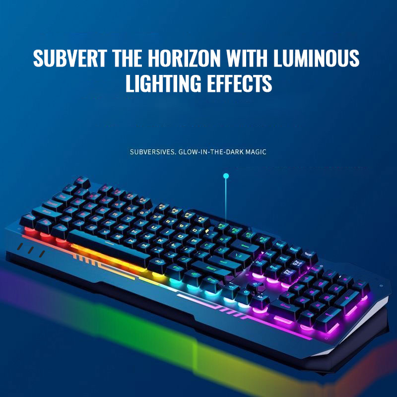 Zeus K-55 RGB Gaming Keyboard 104 Keys Backlight Wired Mechanical ...