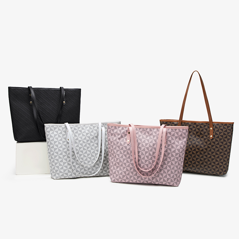 Mumu 3006 Leather Light Luxury PU Tote Bag Fashionable Shoulder Bag For ...
