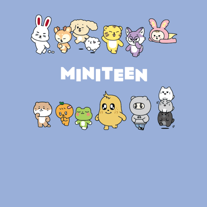 Pre-Order SEVENTEEN Official Character 'MINITEEN' Official MD- Can ...