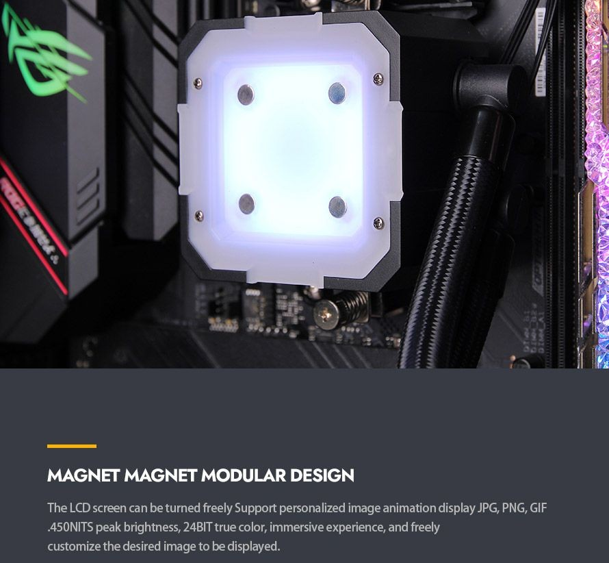 Darkflash CPU Cooler Fan Wave Series DV360S AIO 360mm Liquid Hydraulic ...