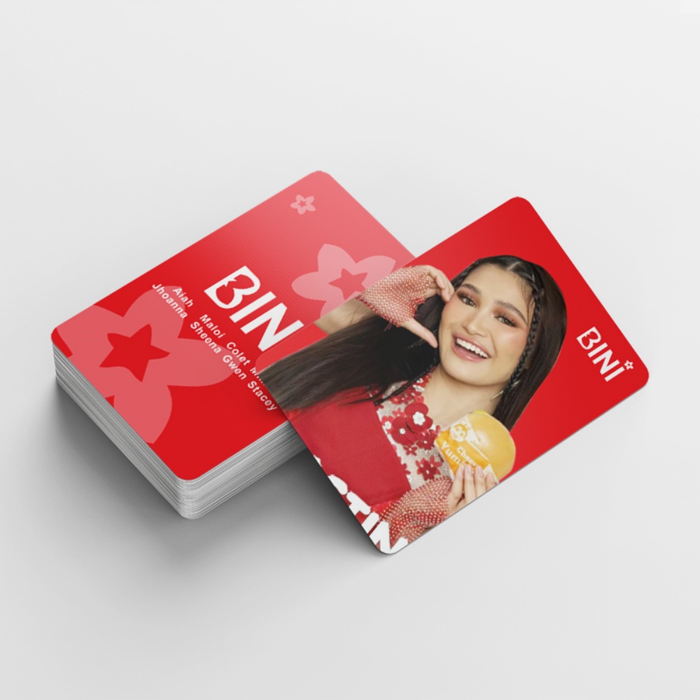 92/30PCS Bini Talaarawan Laser Lomo CardCHERRY ON TOP Bini Jollibee ...