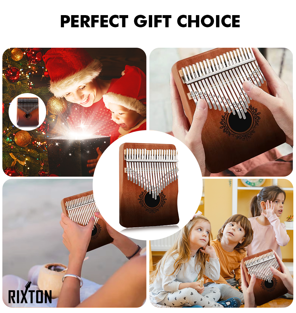 Kalimba 17/21 Keys, Portable Thumb Piano, Finger Piano for Adults, Kids ...