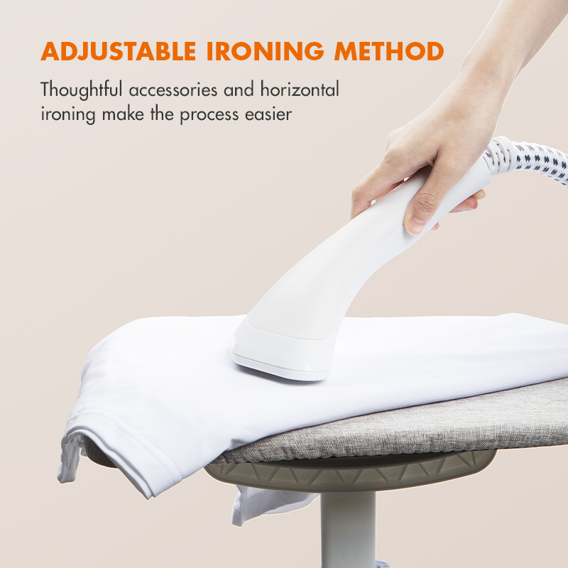 Gaabor Steamer Iron For Clothes 2-in-1 Garment Steamer 1.8L White(Free ...