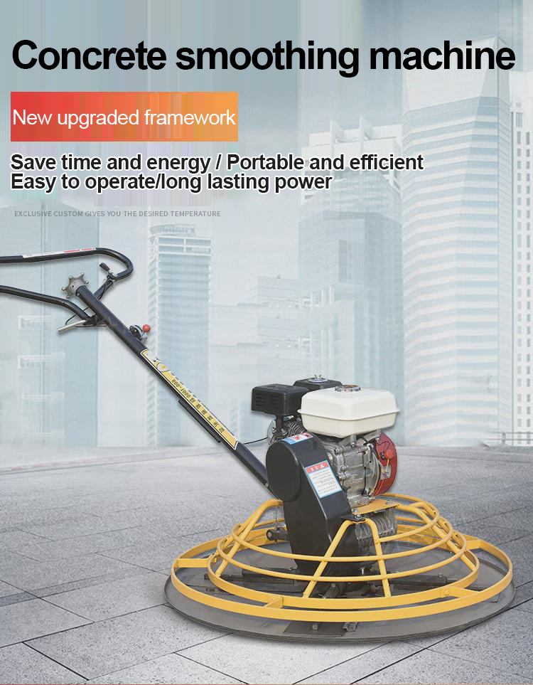 Industrial Gasoline Power Trowel Rotary Machine Finishing Equipment 7 ...