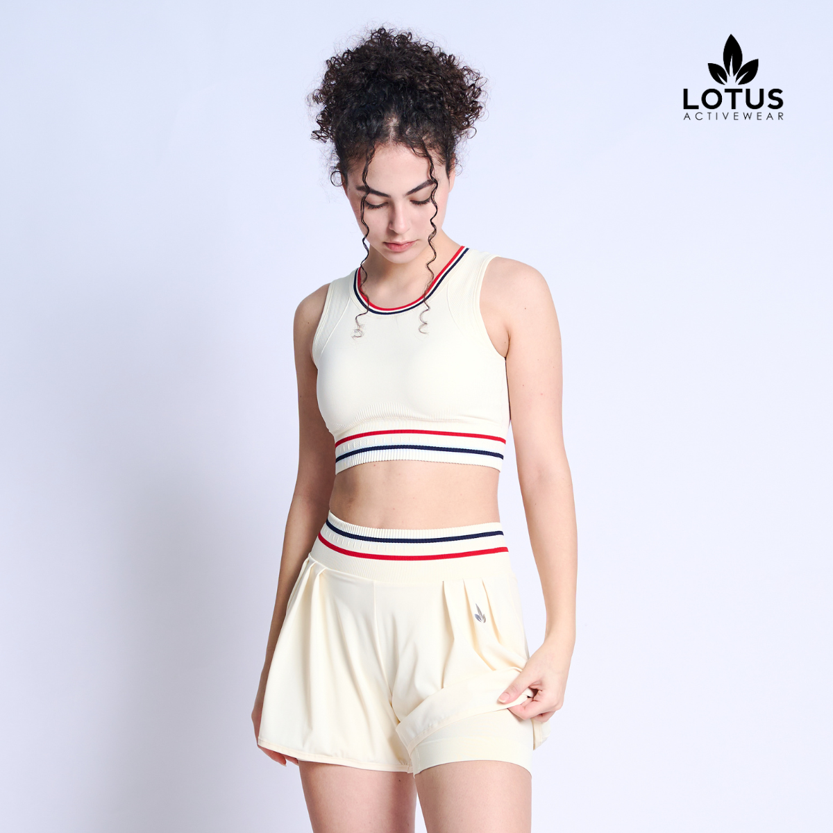 Lotus Activewear Aryna Seamless Sports Crop Top Bra | Shopee Philippines