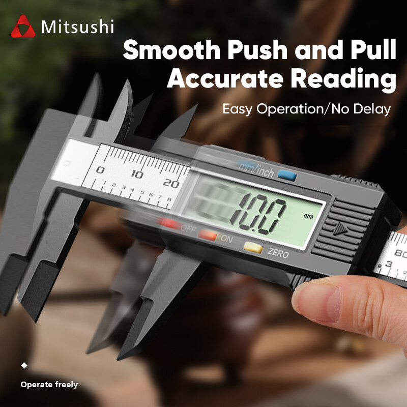 Mitsushi 150mm digital caliper jewelry and stationery measuring tool ...