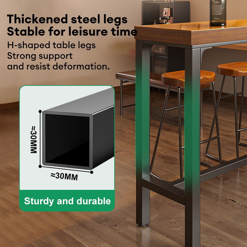 【Safe Package】Bar Table Family Living Room High Foot Table Long Table ...