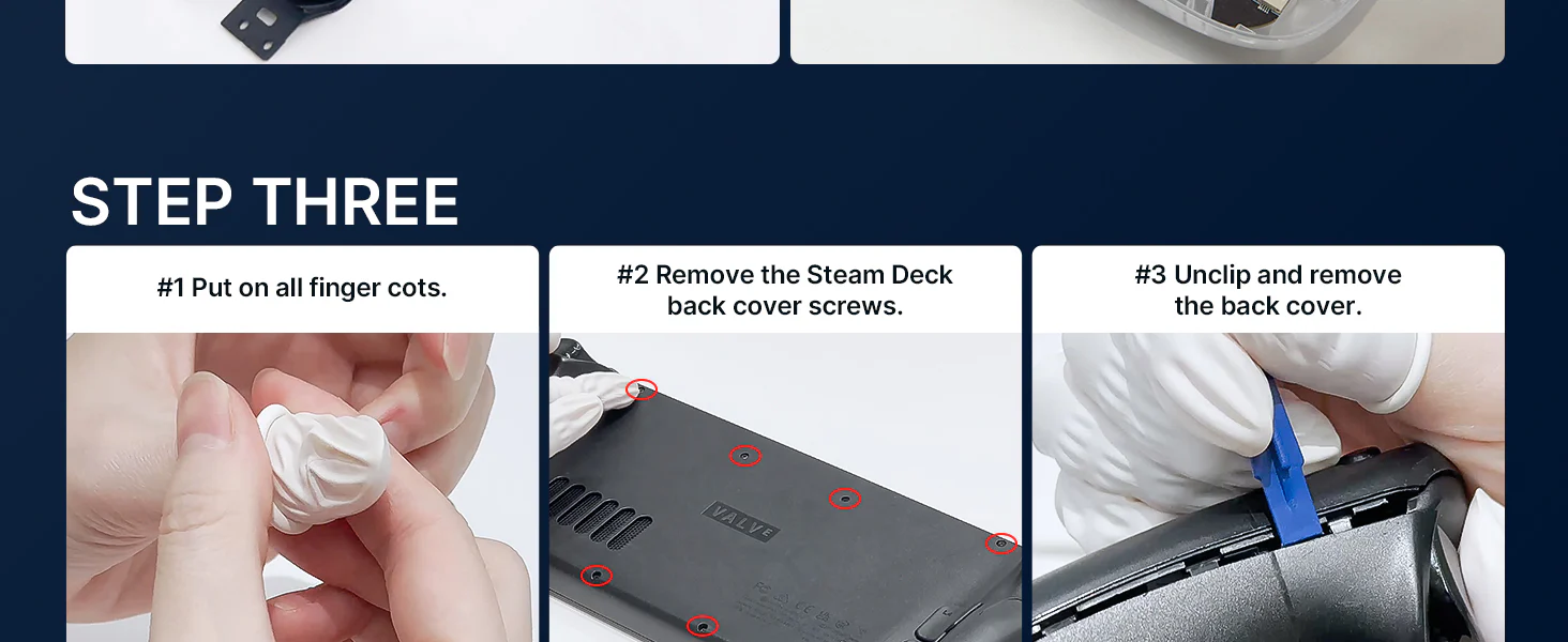 JSAUX Transparent Back Plate RGB for Steam Deck Oled (PC0106C) | Shopee ...