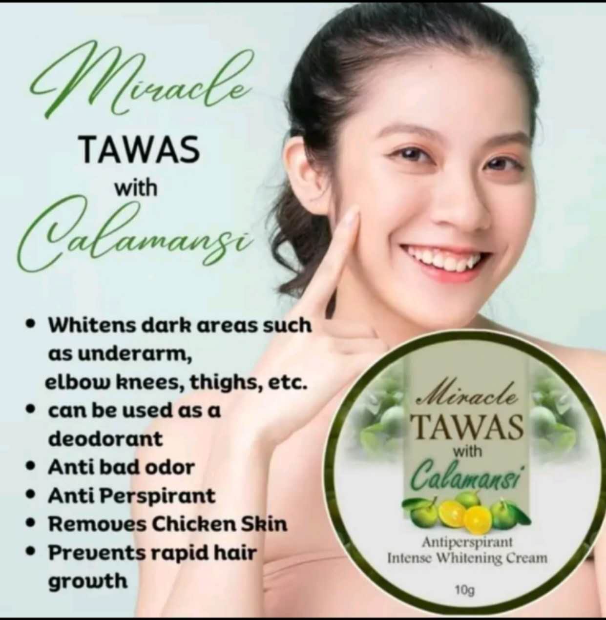 【BUY 3 Take 3】Miracle Tawas with Calamansi Underarm Whitening Deodorant ...