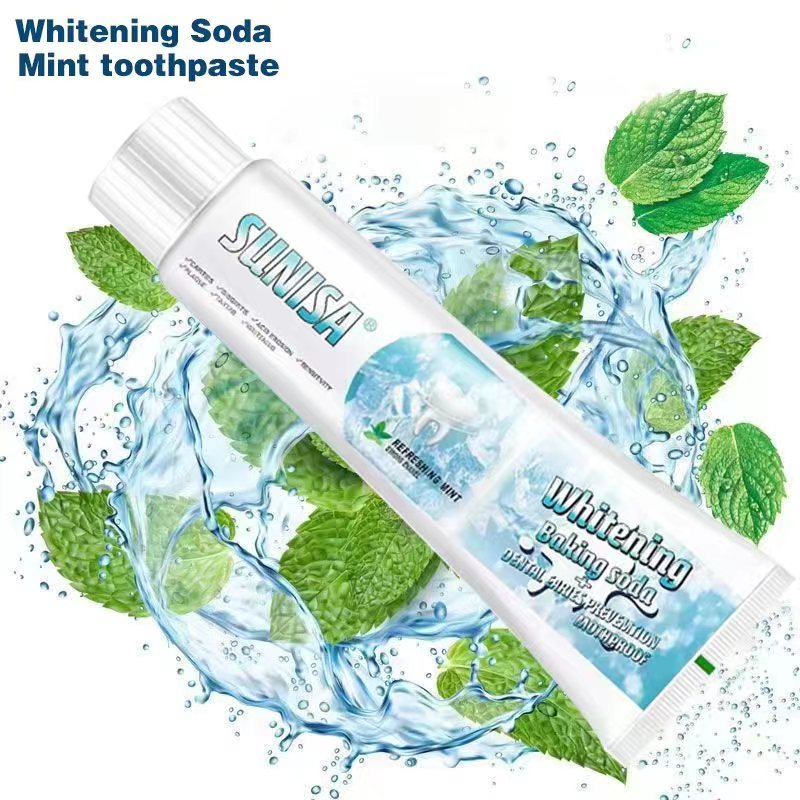 SUNISA Whitening Toothpaste Anti-Moth Oral Fresh Soda Toothpaste 200g ...