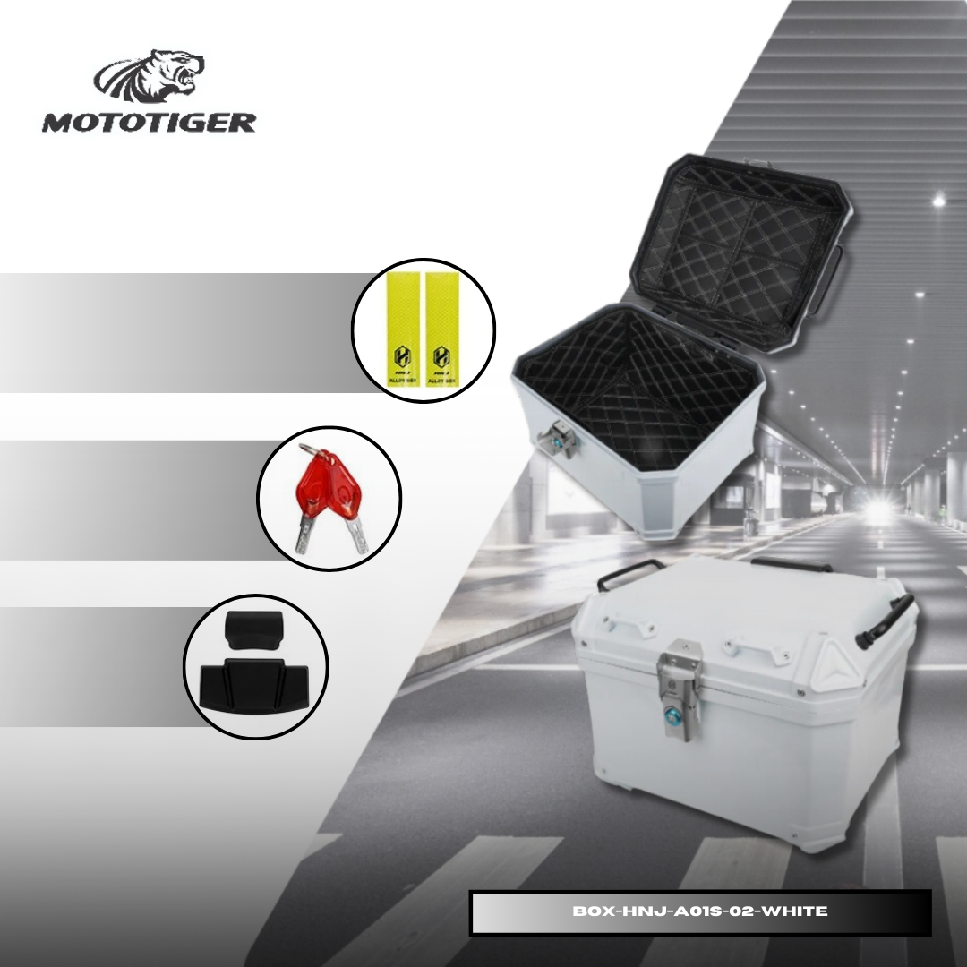 HNJ Box A01-S 45L Top box Motor With Base Plate Givi Box For Motorcycle ...