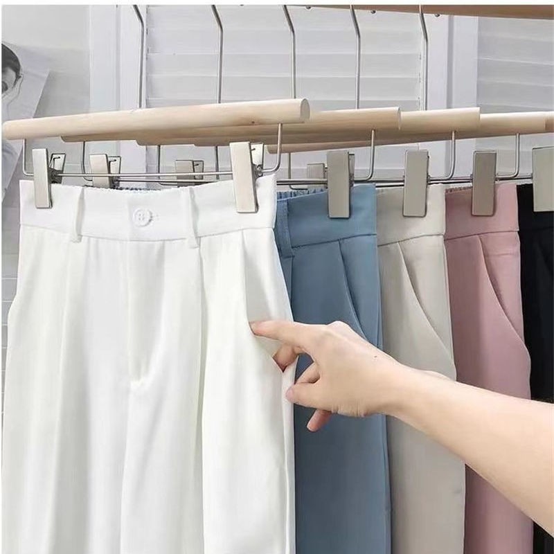 Straight Cut Trouser Pants 26-30 Vintage Slacks #1610 High Waist Garter ...
