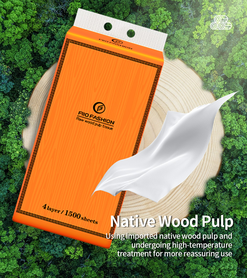 【Buy 1 Take 1】1500 Sheets Wall-Mounted Tissue Paper Towel Large Size ...