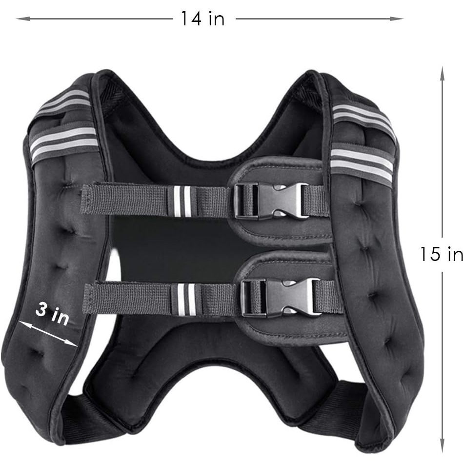 COD Weight Vest 10 16 20Lbs Vest for Men Women, Body Weight Vests ...