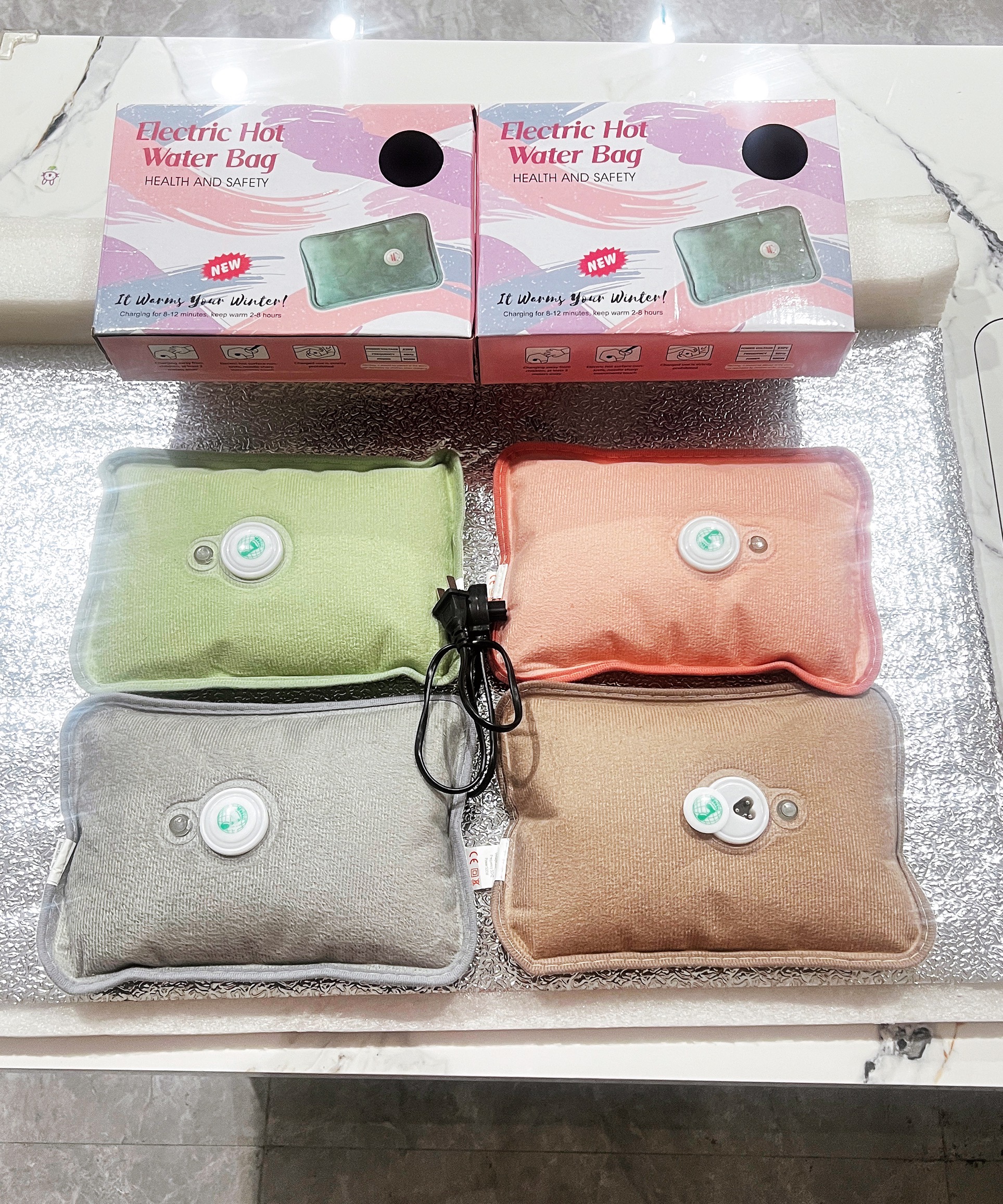 Electric Automatic Power Off Hot Compress Rechargeble Hot Bag Heating ...