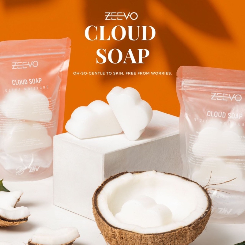 Zeevo Cloud Soap: Ultra-Hydrating & Brightening with Goat Milk ...