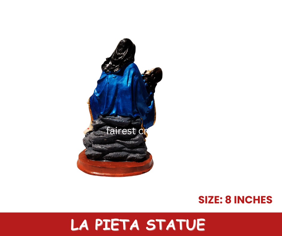 La Pieta Statue 8 inches originally sculpted by Michelangelo Mother ...