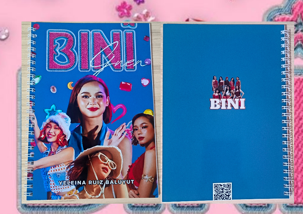Bini Spiral Notebook, Bini Collection | Shopee Philippines