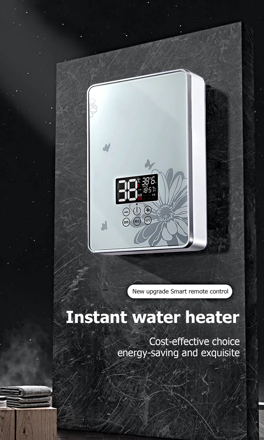 Speed Heat Water heater 6500w Electric Water Heater Hot Water in 3 ...