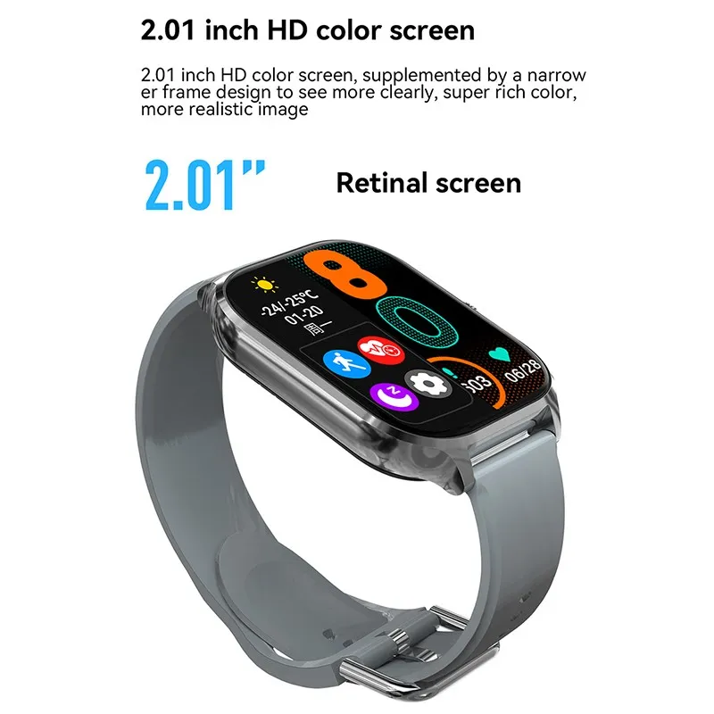 H9 Smart Watch Bluetooth Edition | 2.01"Screen | Health Monitor/Dial ...