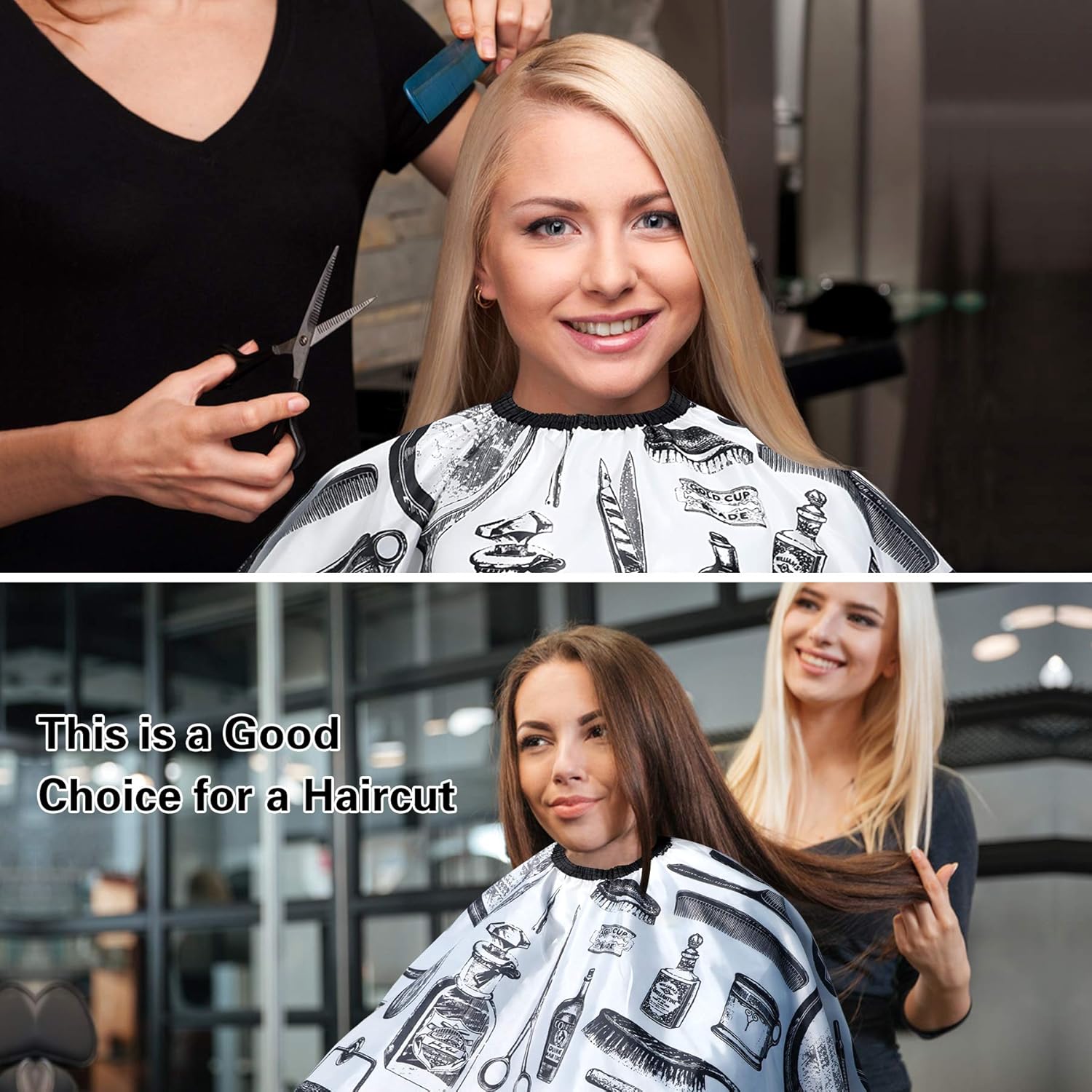 Barber Cape Balabal For Barbershop Hair Cut Haidresser Accessories Set ...