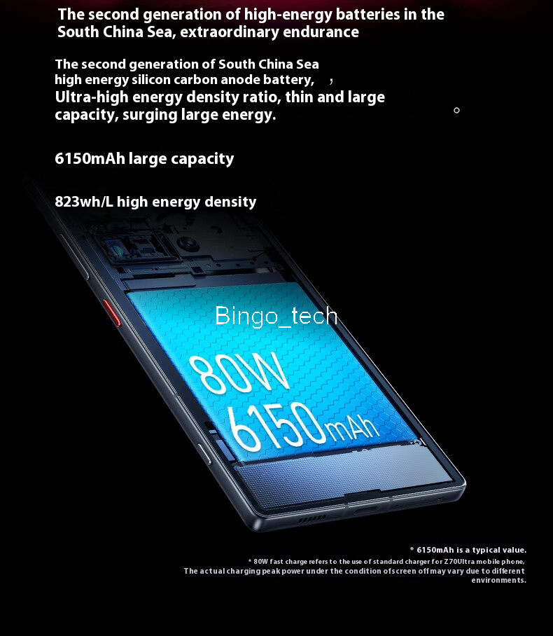 [ Global Rom ] ZTE Nubia Z70 Ultra Snapdragon 8 Elite 6.85" 144Hz | 6150mAh 80W | IP69 ...