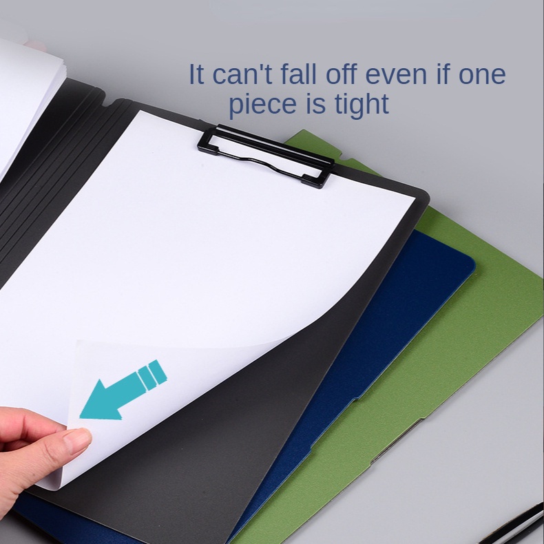 2PCS/Set Clipboard with Cover Long File Folder Organizer Paper ...