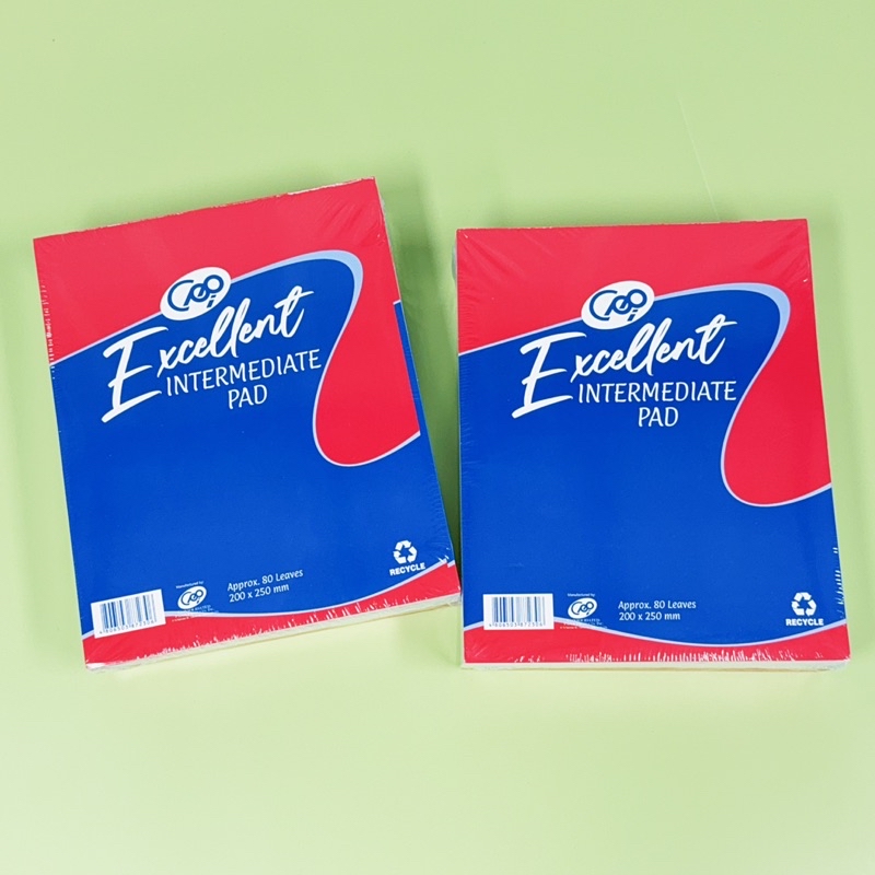 10Pads (1 Ream) Excellent Intermediate Pad Student School Writing Paper ...