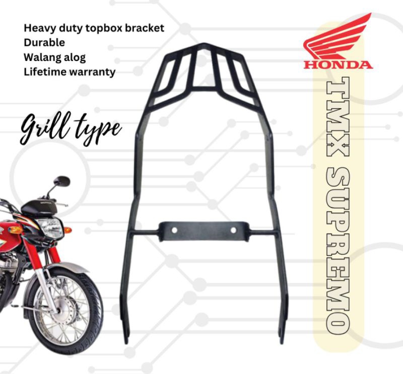 Honda Tmx Supremo 150 Topbox Bracket Heavy Duty | Shopee Philippines