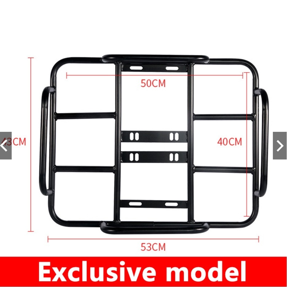 Motorcycle take-out box holder - including screws, adaptation Lalamove ...