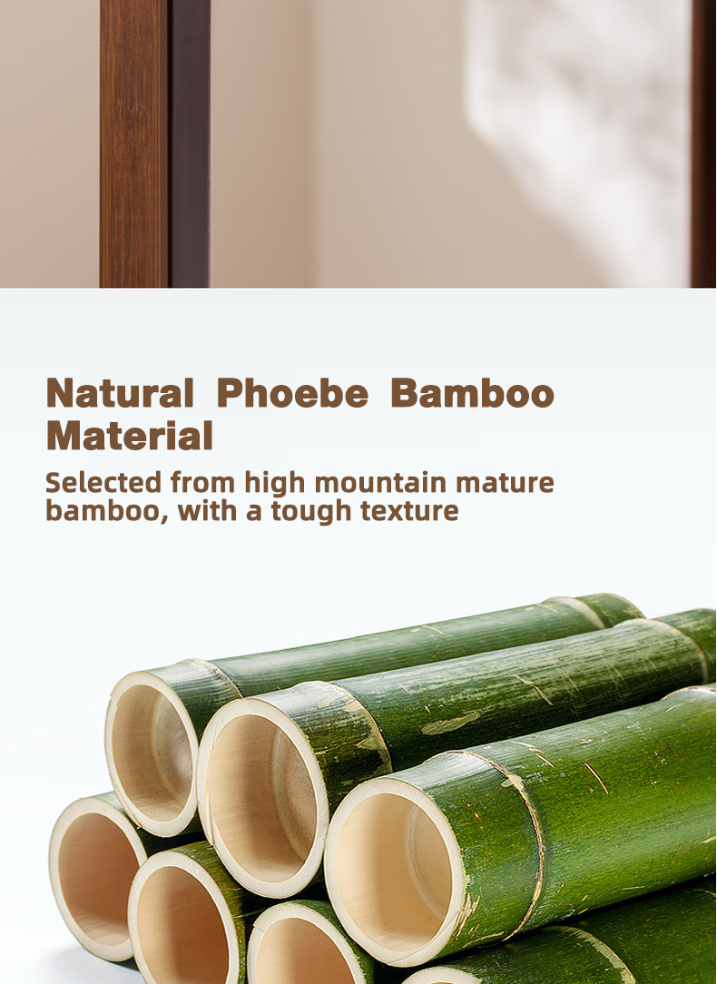 [Foldable]Bamboo Computer Table Study Desk Home Office Desktop Working ...