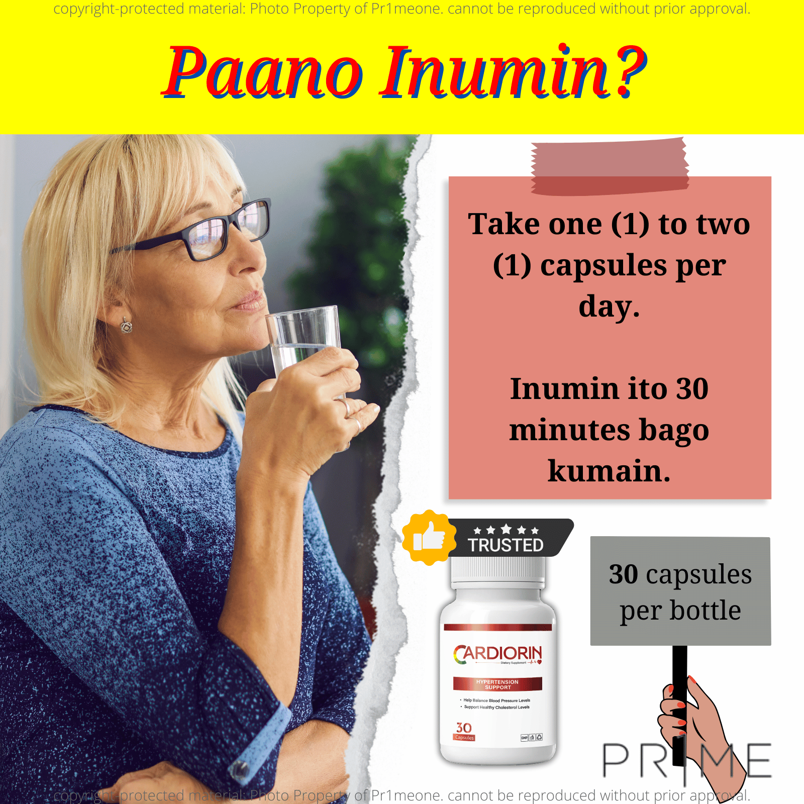 Cardiorin | Hypertension Support | Help Balance Blood Pressure Level l ...